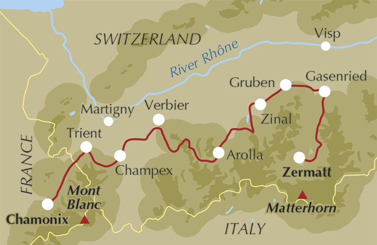 Walker’s Haute route – Into the hike